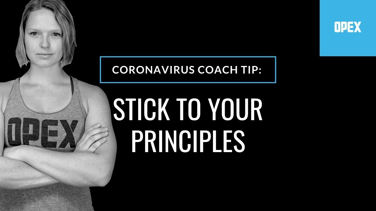 Stick to Your Principles- Coaching Tip - YouTube