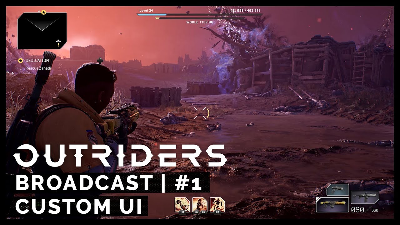 Outriders - Custom UI - YouTube