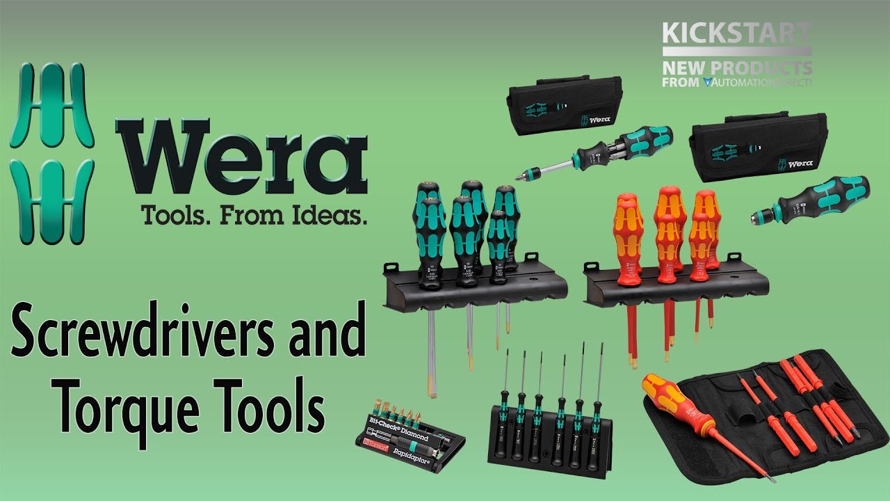 Wera Screwdrivers & Torque Tools from AutomationDirect - YouTube