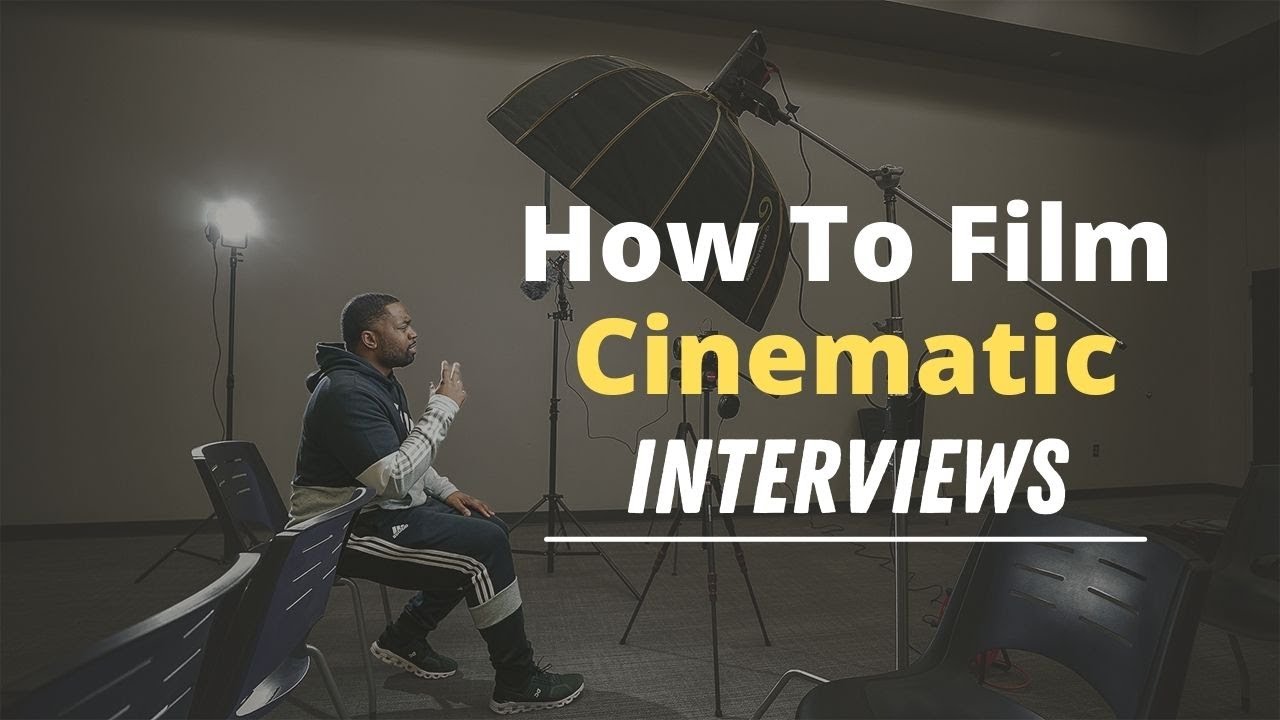 How To Film A Cinematic Interview - YouTube