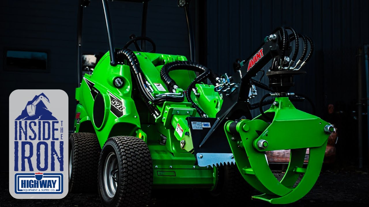 Inside the Iron: The Avant 528 Articulated Compact Loader - YouTube