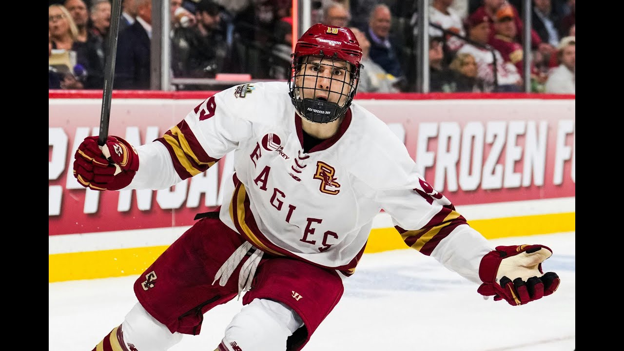 Cutter Gauthier Boston College Highlights - YouTube