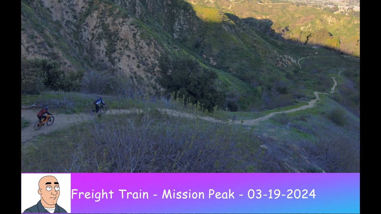 Freight Train - Mission Peak - 3-19-2024 - YouTube