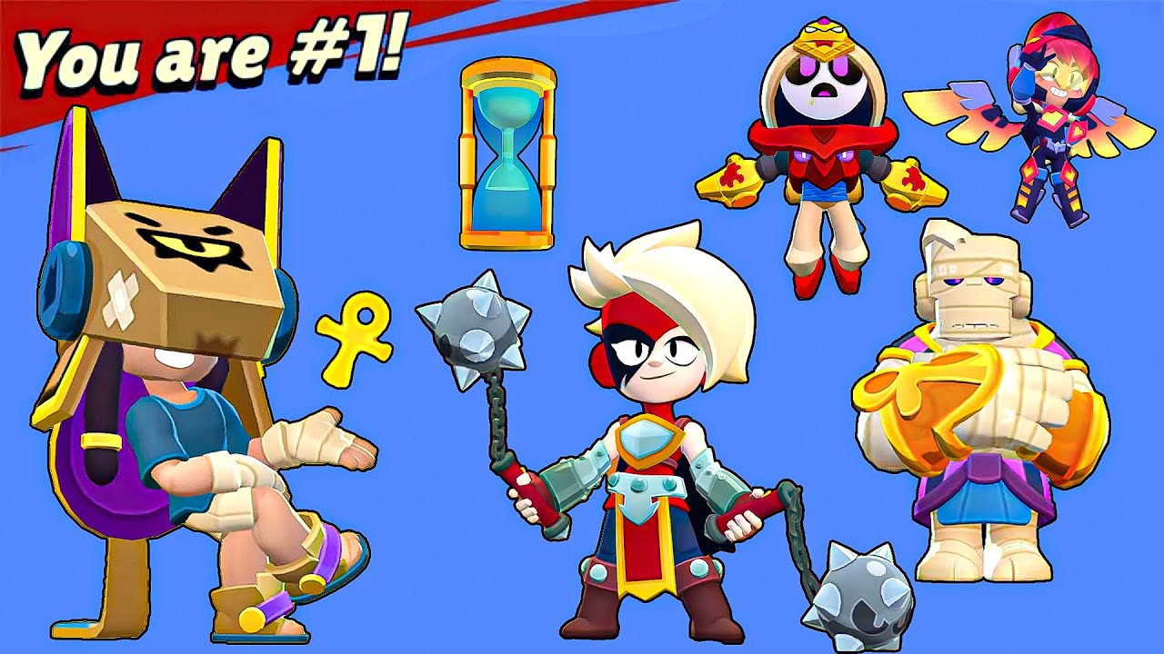 ALL NEW BRAWLERS + SKINS WINNING & LOSING POSE ANIMATION Brawl Stars ...