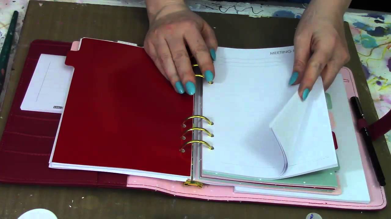 New Kikki-K Planner Setup - YouTube