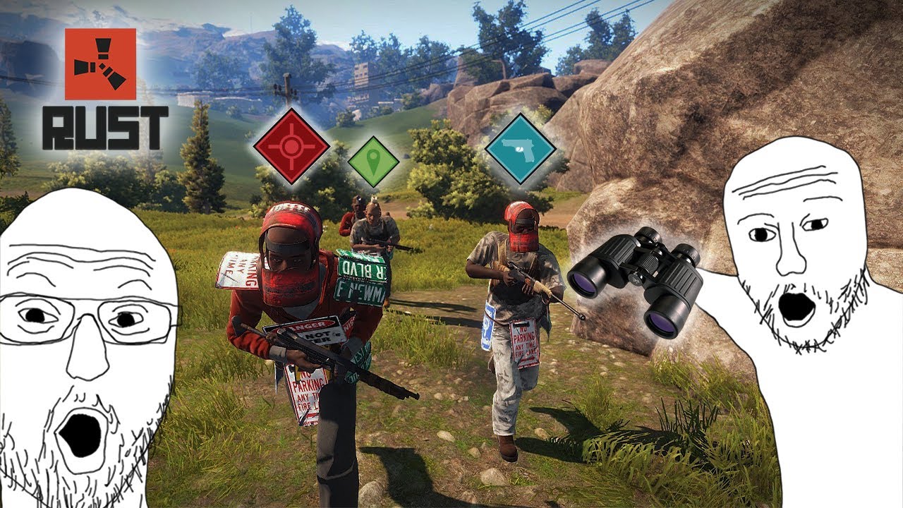 *NEW* BROKEN BINOCULAR TACTIC in Rust... - YouTube