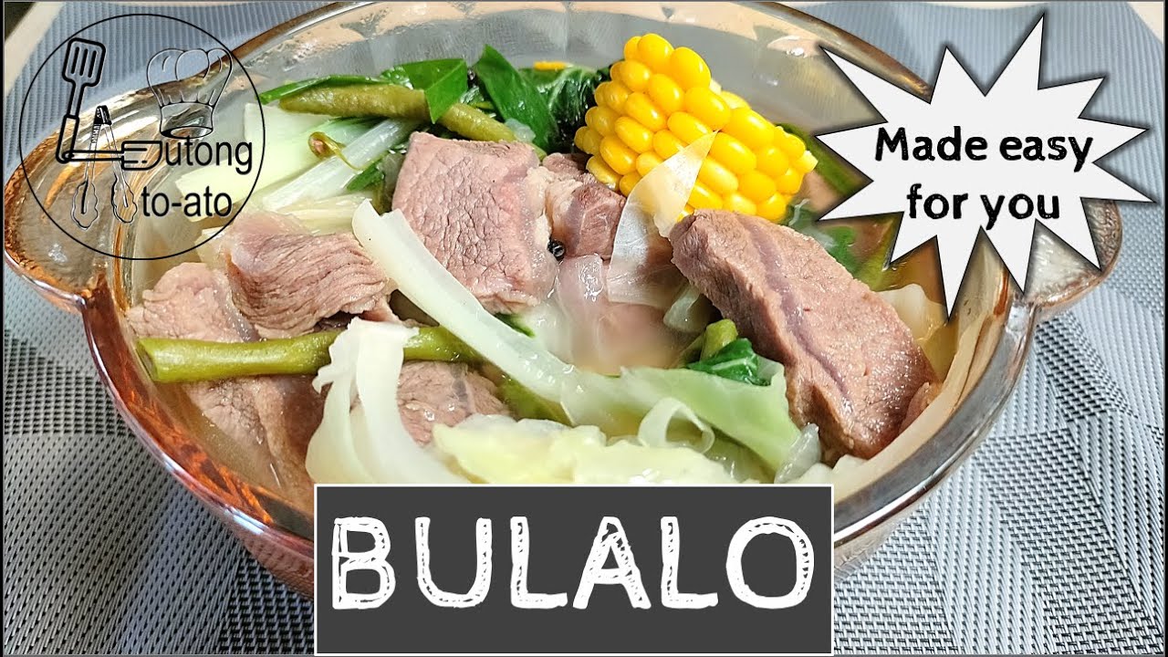 How to cook BULALO | Simpleng pagluto ng BULALO - YouTube