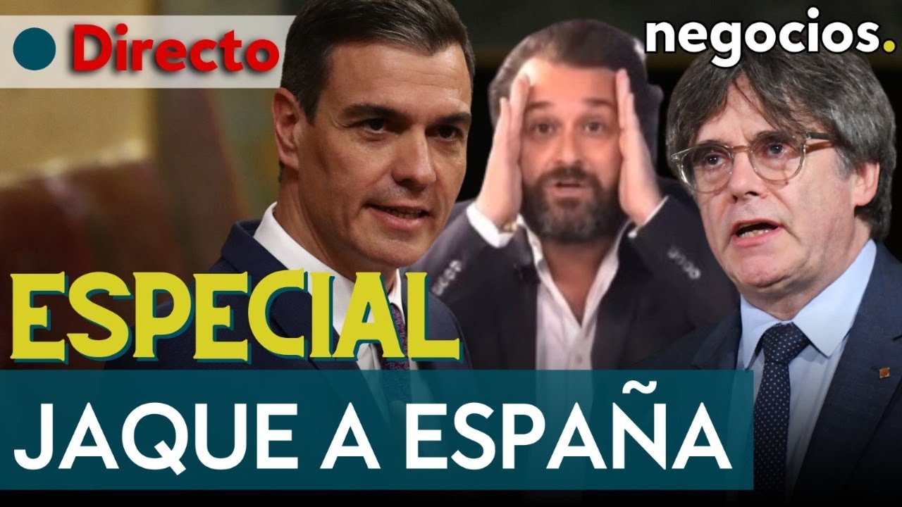 DIRECTO | ESPECIAL: España en jaque. PSOE y Junts pactan la amnistía y ...