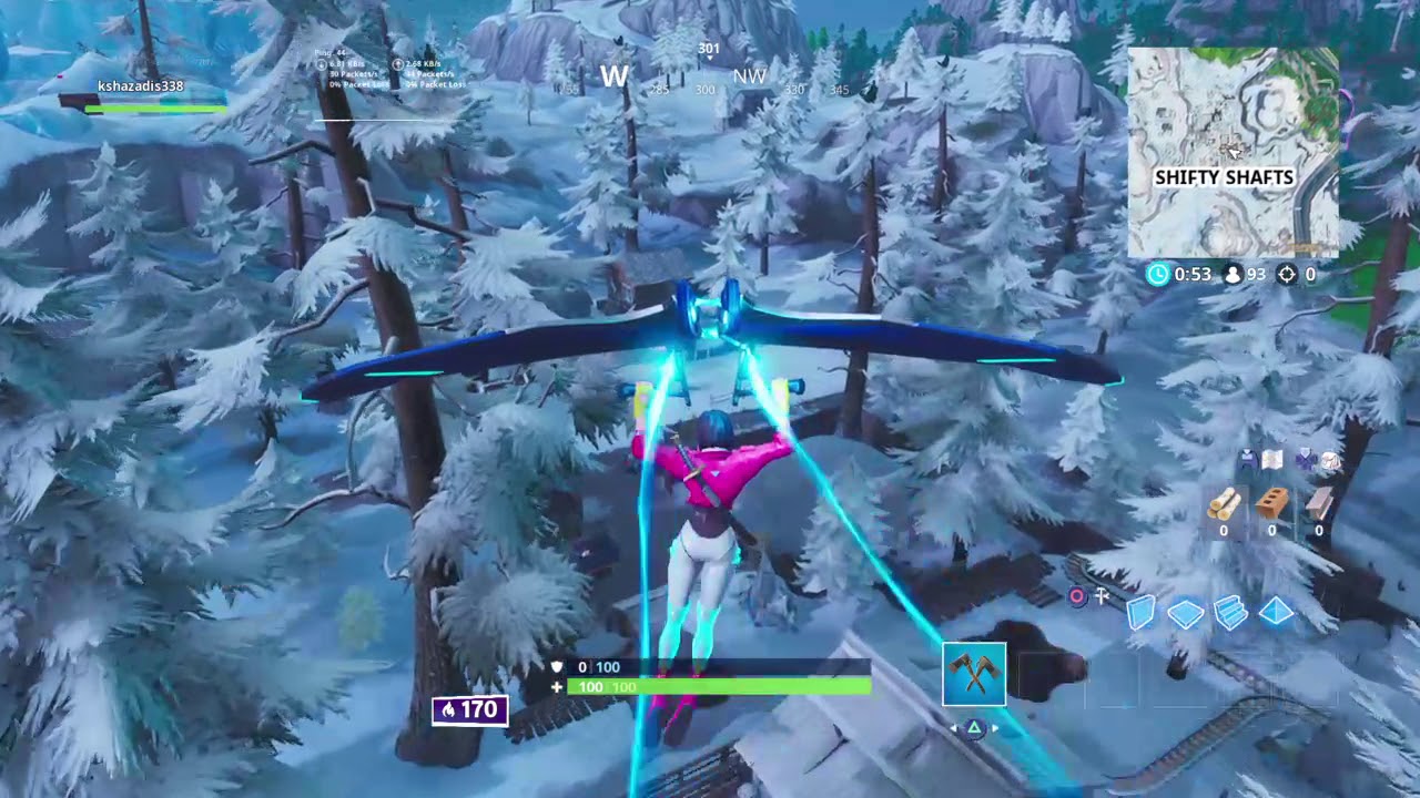 Playing first ever fortnite video - YouTube