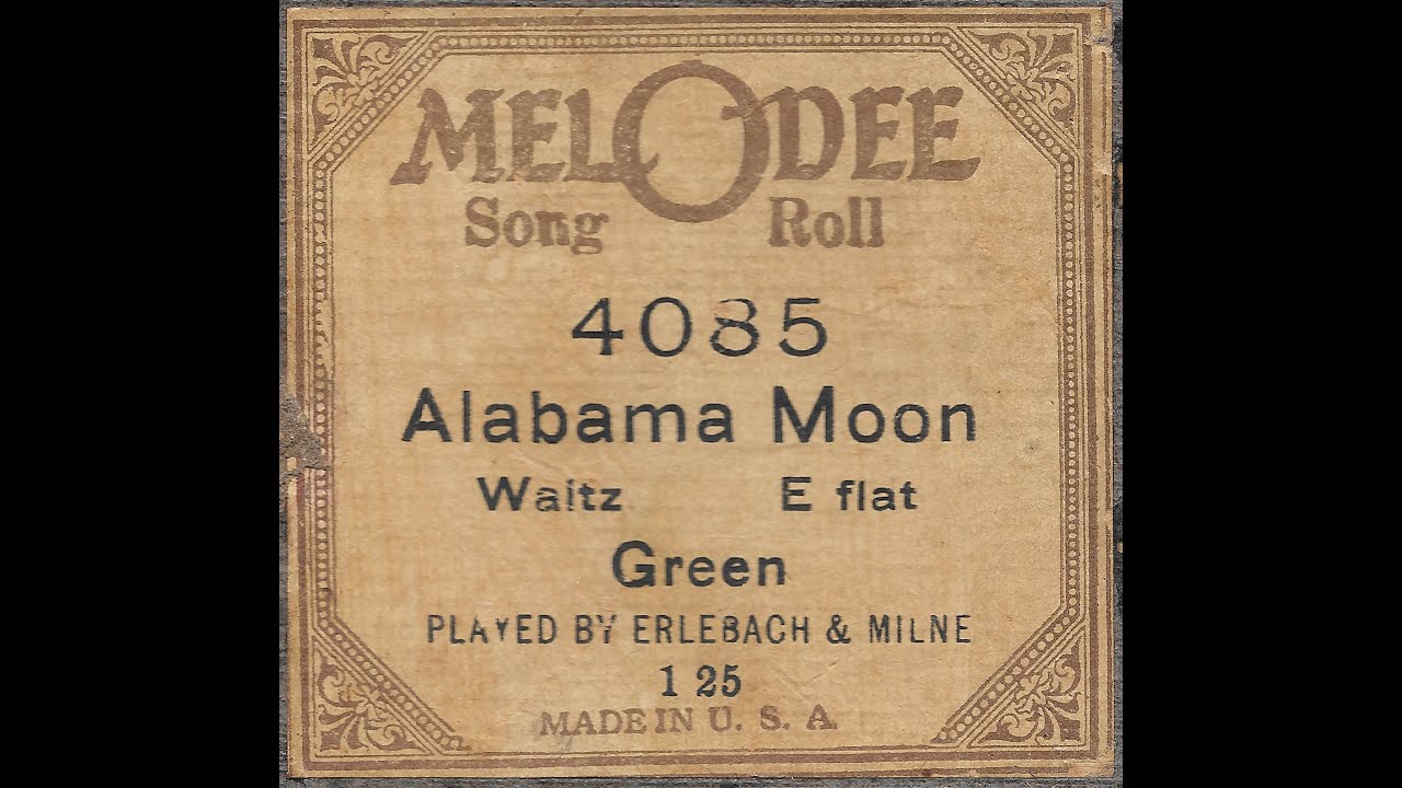 Alabama Moon - Piano Roll - YouTube