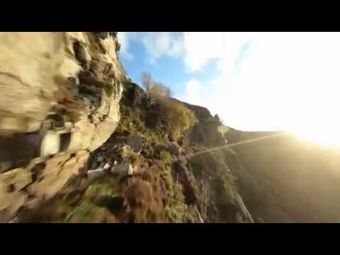 The Dragon's Lair / Penarth Slate Quarry by FPV - YouTube