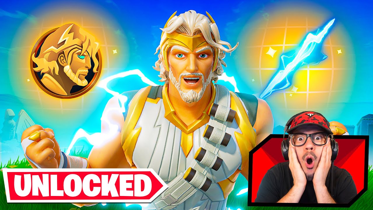 Unlocking *IMMORTAL ZEUS* in Fortnite! - YouTube