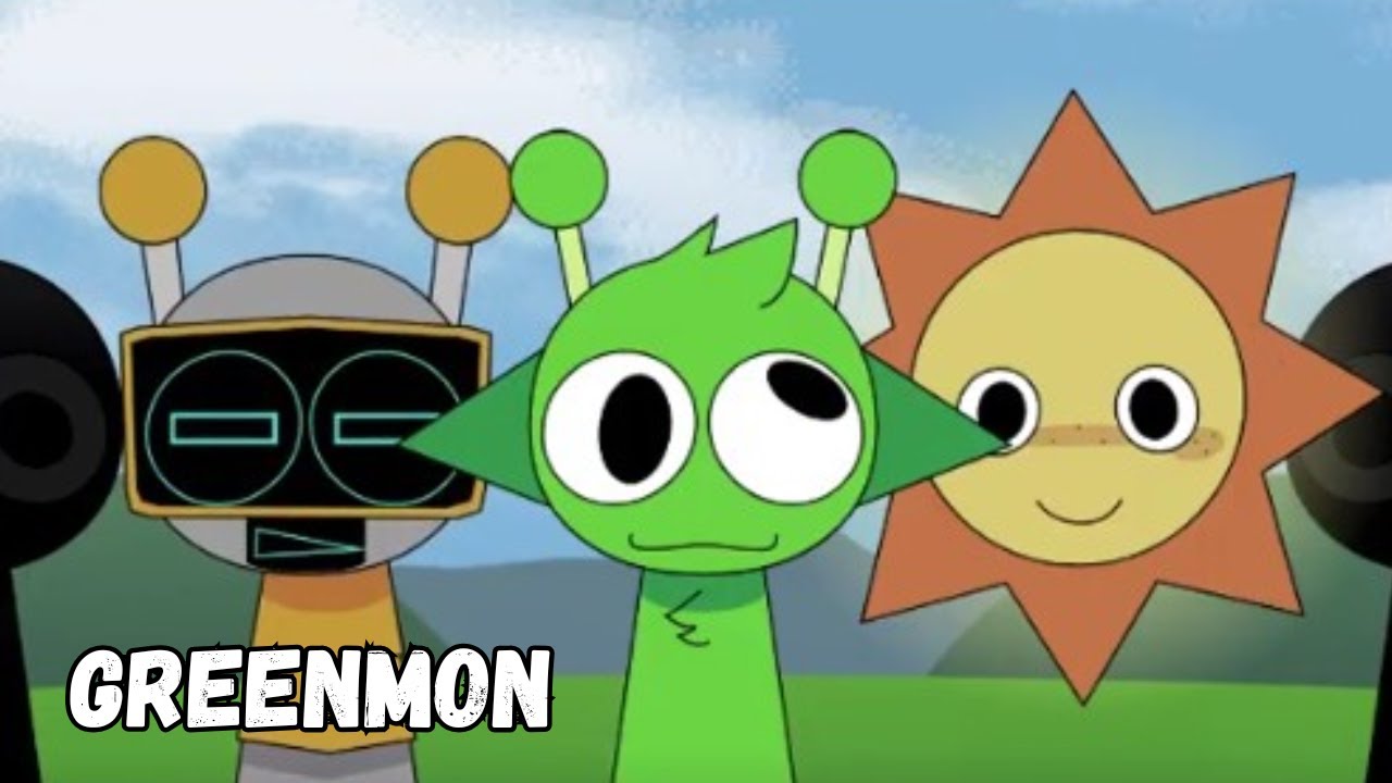 "Greenmon" Sprunki Simon Realms Remake -mix- - YouTube