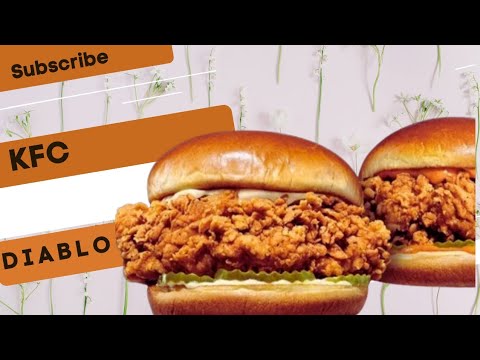 "KFC Diablo Sandwich: Spicy Showdown & Honest Review" - YouTube