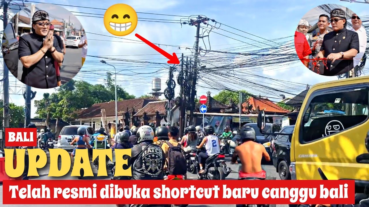 Wow Shortcut Baru Canggu Bali Sudah Diresmikan @prokompimbadung‼ ...