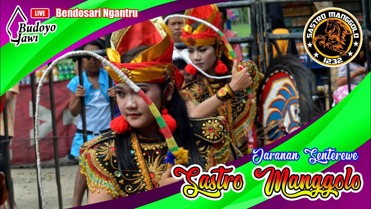 Jaranan senterewe Sastro Manggolo Live Bendosari Ngantru - YouTube