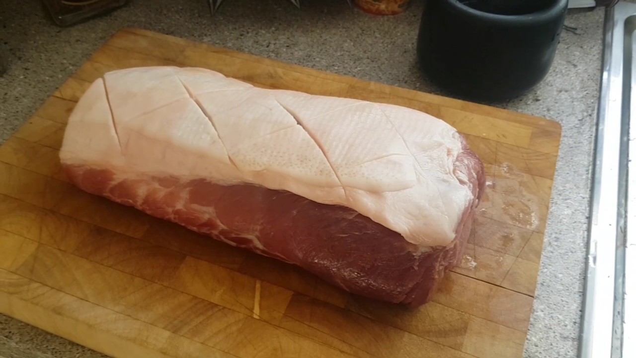 Smoked rib eye roast and bacon wrapped pork - YouTube