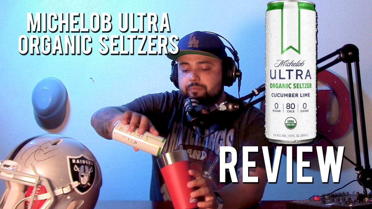 Reviewing the New Michelob Ultra Organic Seltzer Cucumber Lime - YouTube