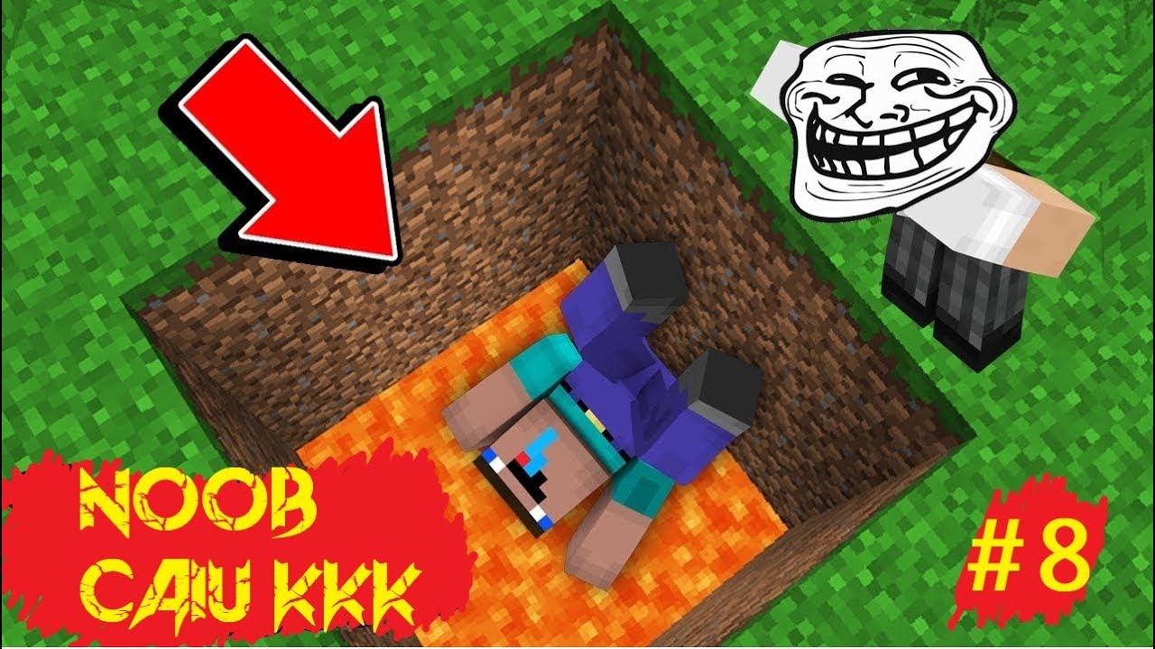 Trollei Meu Amigo No Minecraft Youtube