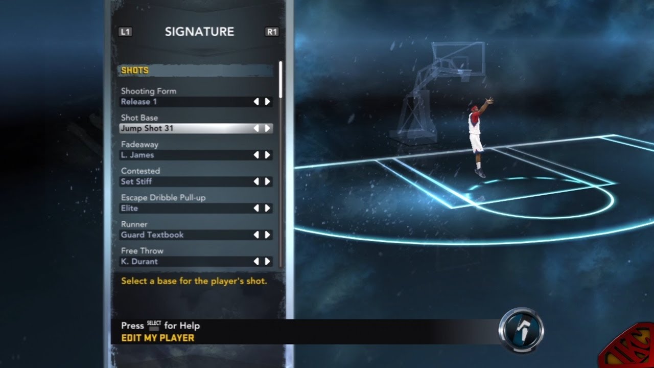 NBA 2K12 My Player Mode - How To Create NBA Players Jumpshot So Why ...