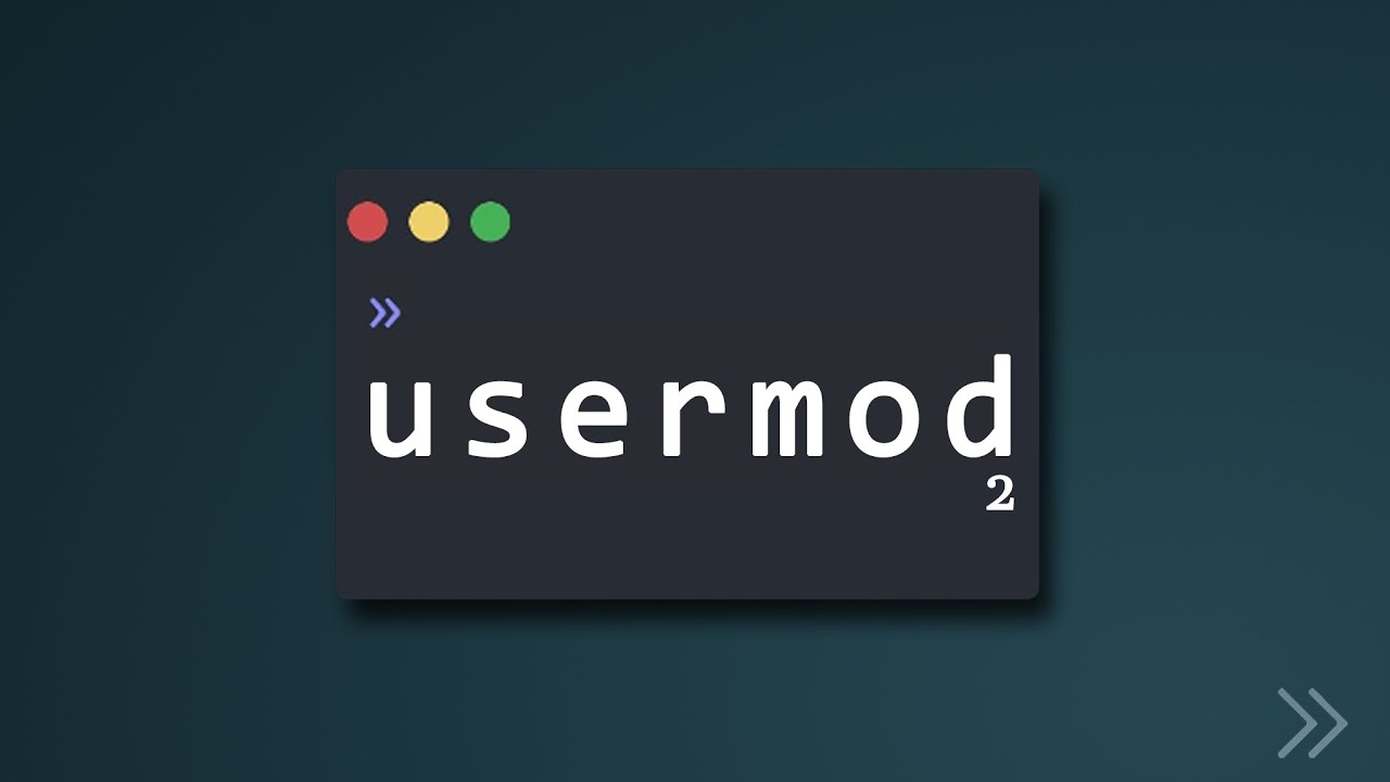 11- commande de base linux : Gestion des utilisateurs usermod - YouTube