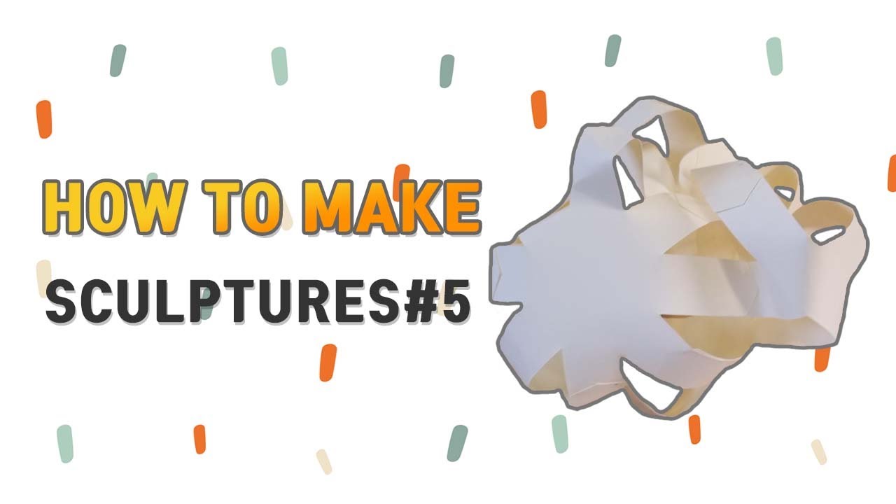 [PAPER CAPERS] SCULPTURE#5 - YouTube