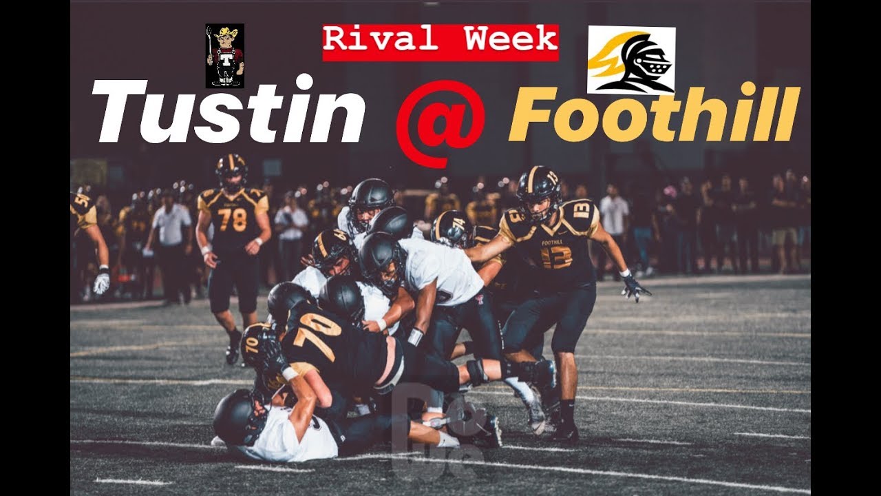 Tustin Tillers @ Foothill Knights High School Football - YouTube