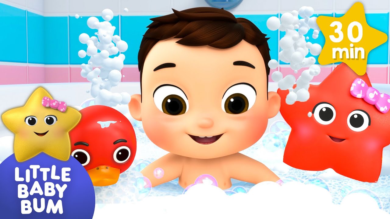 Bath Time Party! Splish Splash with Baby Max | ⭐ Baby Songs | Little ...