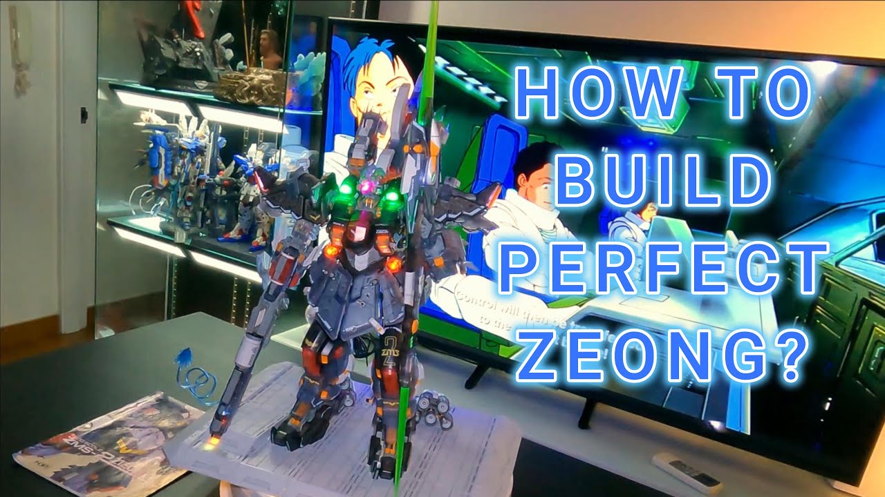 How to build Perfect Zeong Mobile Suit Gundam? Ziegler ZMS-2 ...