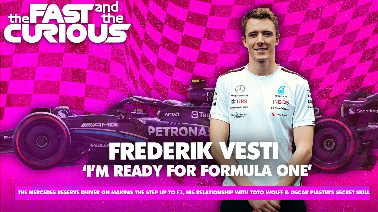 Frederik Vesti: 'I'm ready for Formula One' | 2024 F1 SEASON INTERVIEW ...