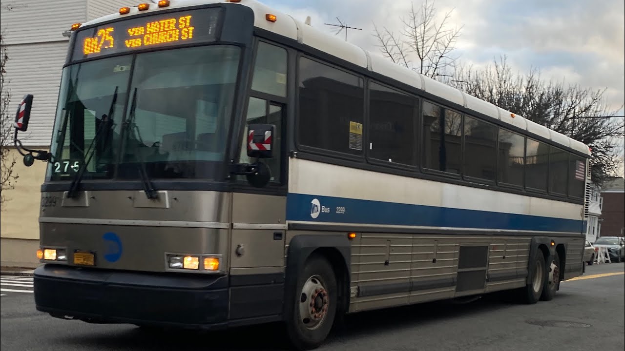 MTA Bus: 2008 MCI on the QM25 - YouTube