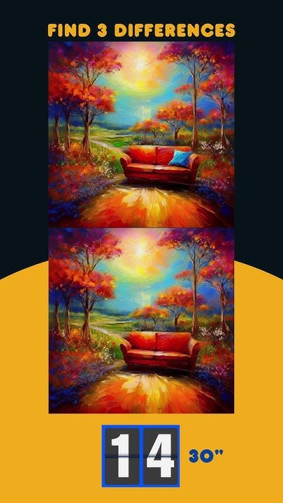 Are you a genius? Find 3 Differences Quiz 109 #shorts #funny #games # ...