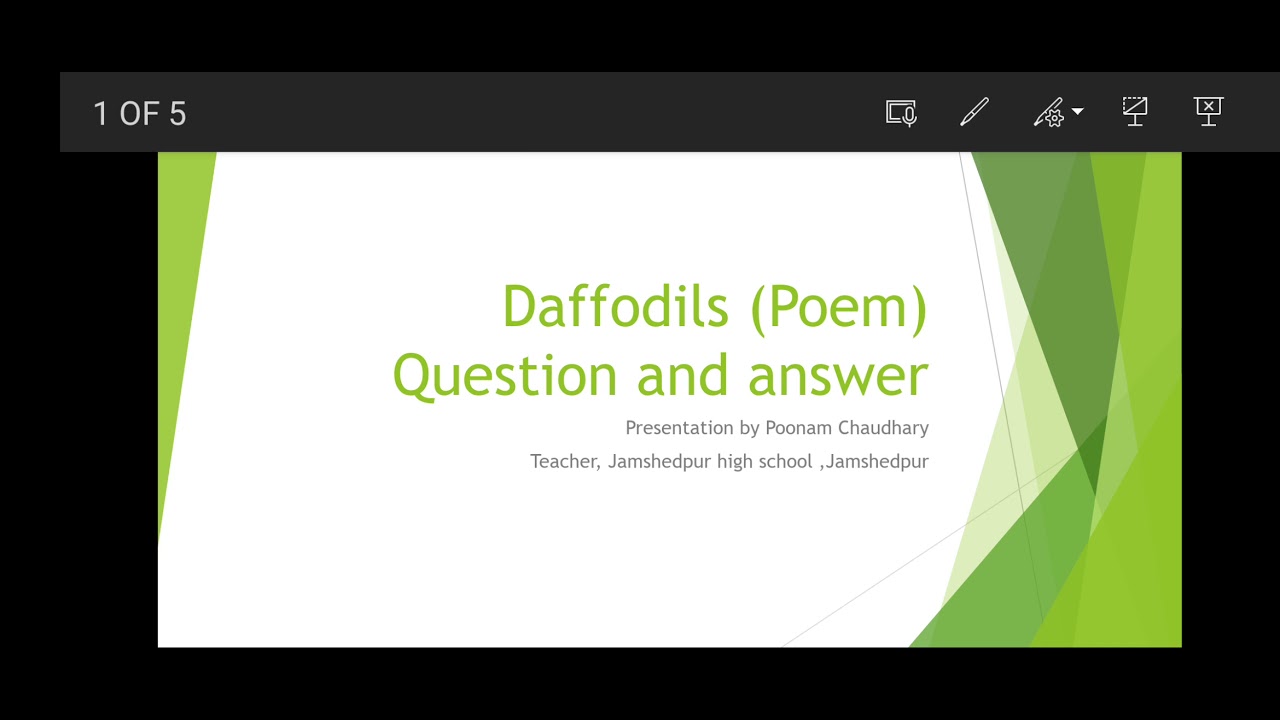 Class 8 JCERT Daffodils poem Question And Answer YouTube class-8-jcert-daffodils-poem-question-and-answer-youtube
