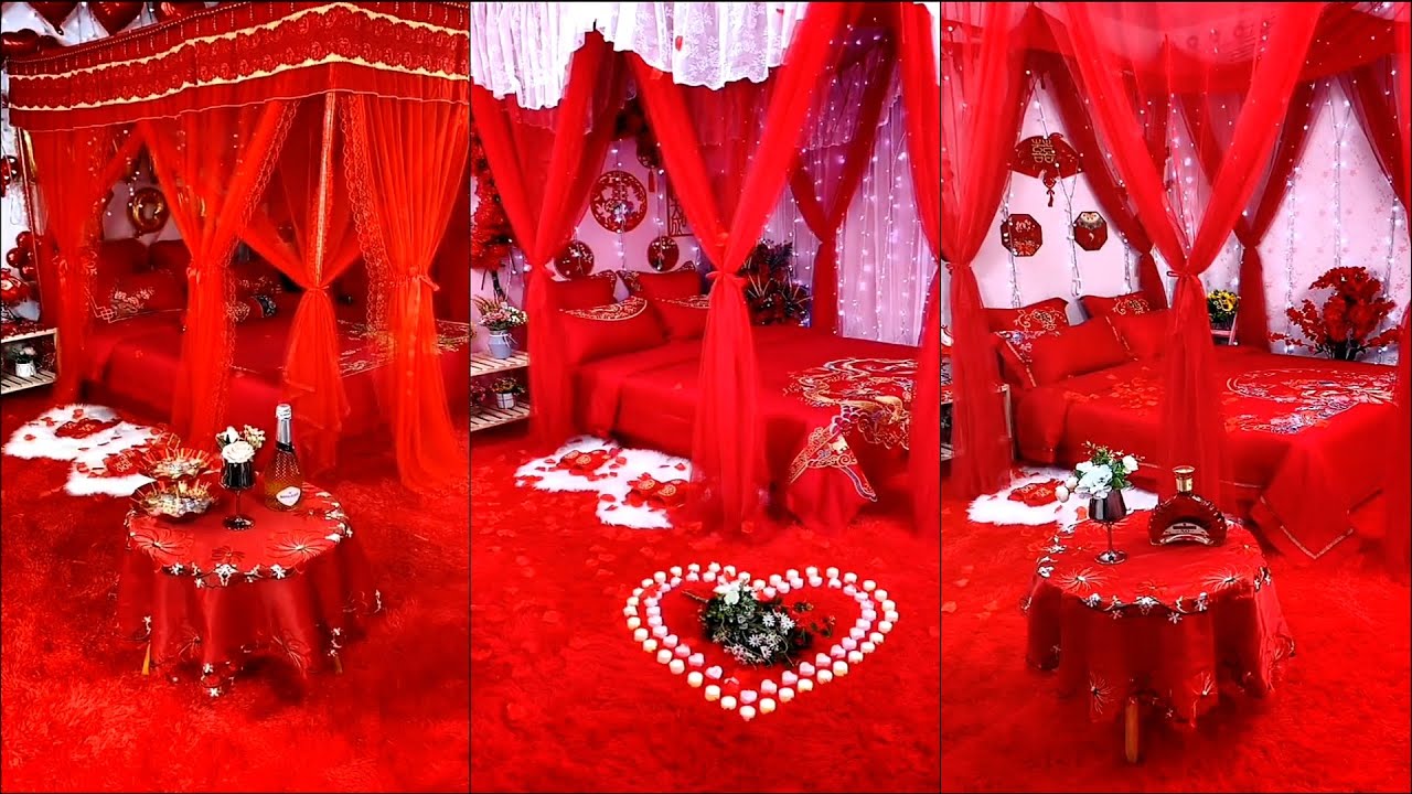 Red room decorating ideas ️red themed room ️red color room ️red room ...