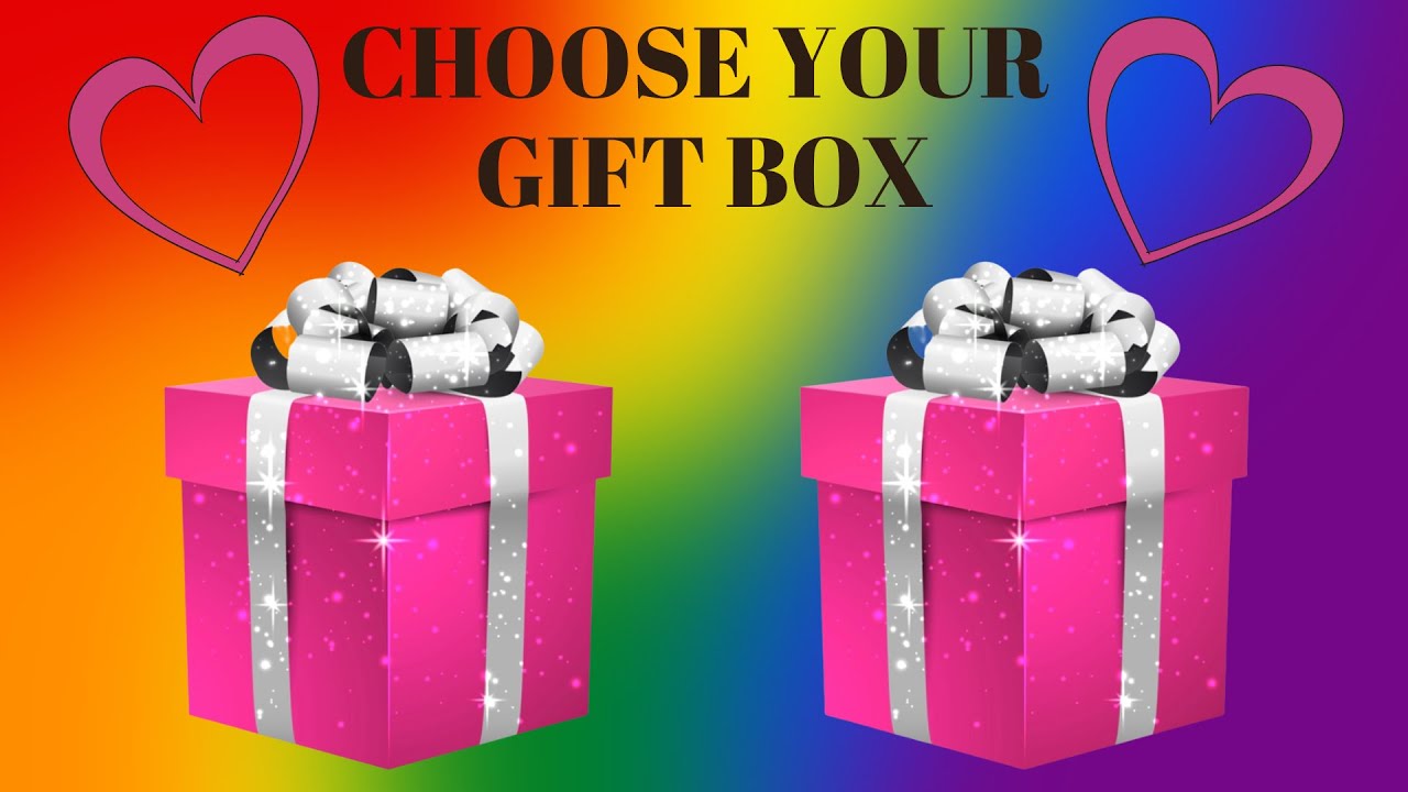 Choose Your Gift Box 3 - YouTube