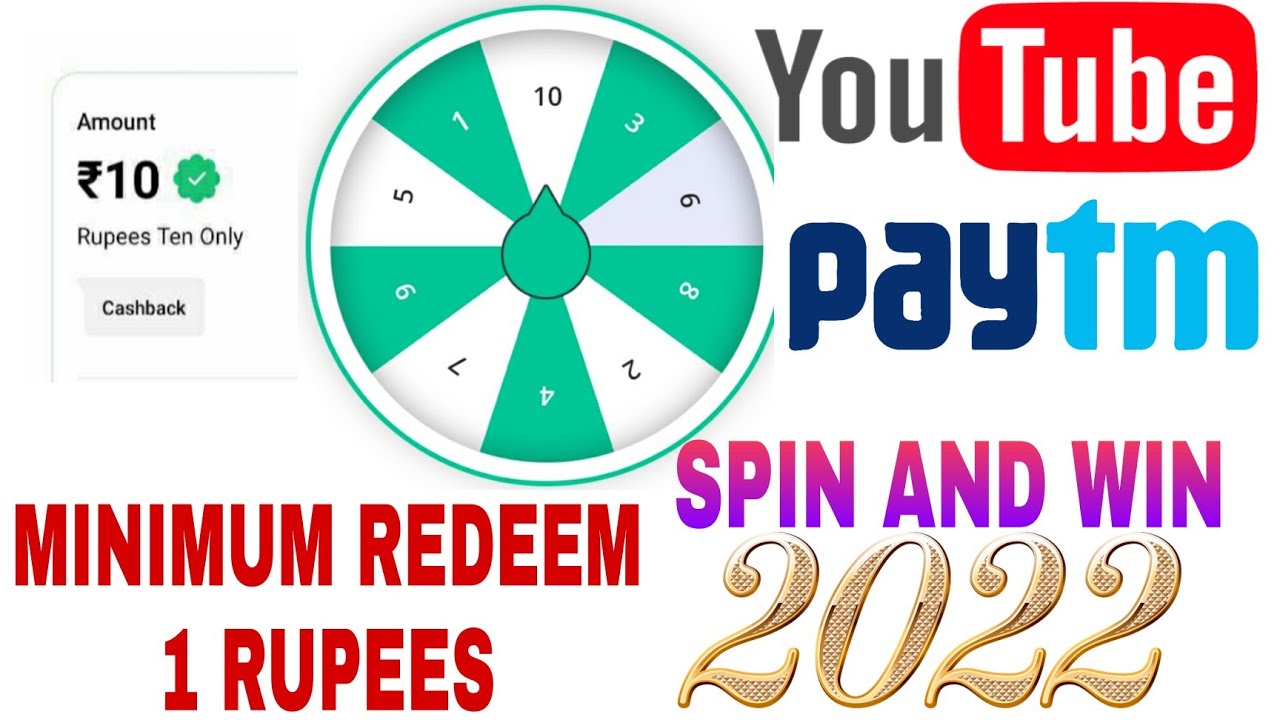 Spin and win||Minimum redeem 1rupees||New Earning Application # ...
