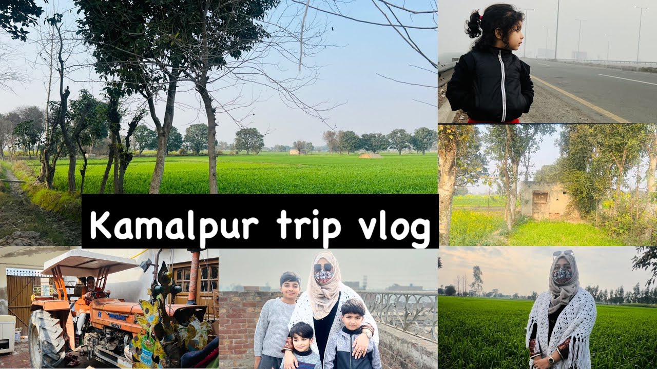 Pakistani village||Family trip to country side||Fun trip to village ...