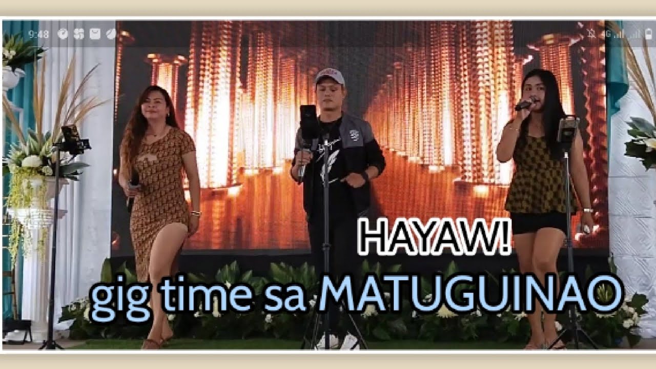 live show namin sa MATUGUINAO SAMAR/SALAMAT MAYOR ARAN BOLLER(Sabell ...
