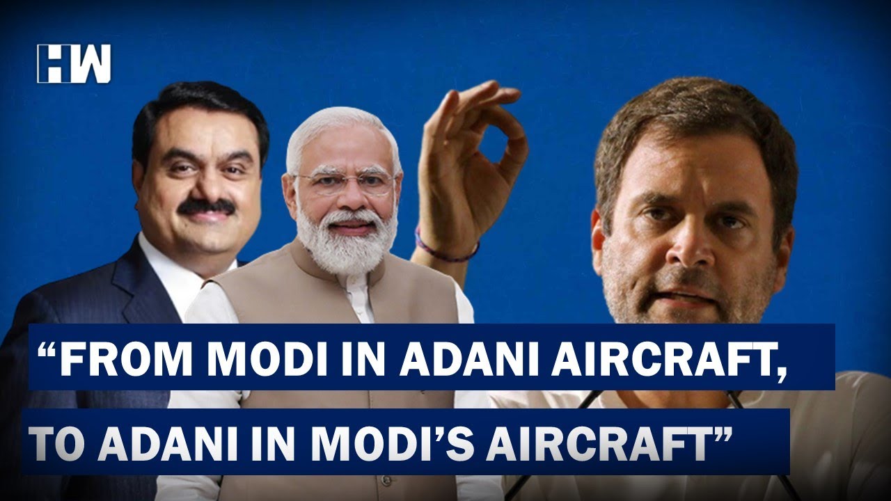 From Modi In Adani Aircraft To Adani In Moid's Aircraft | Parliament ...
