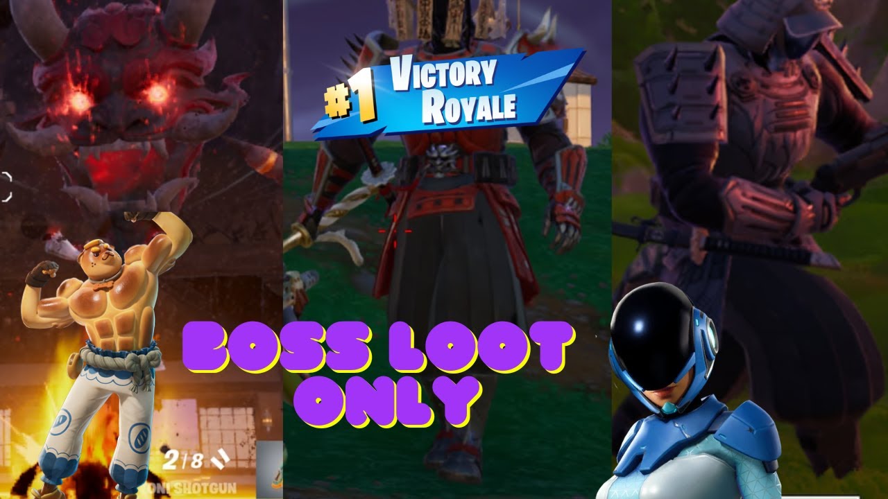 Boss loot only! - YouTube