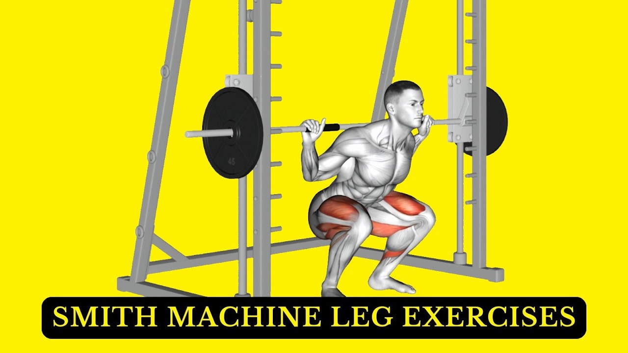 Best Smith Machine Leg Exercises for Strength & Muscle Growth - YouTube