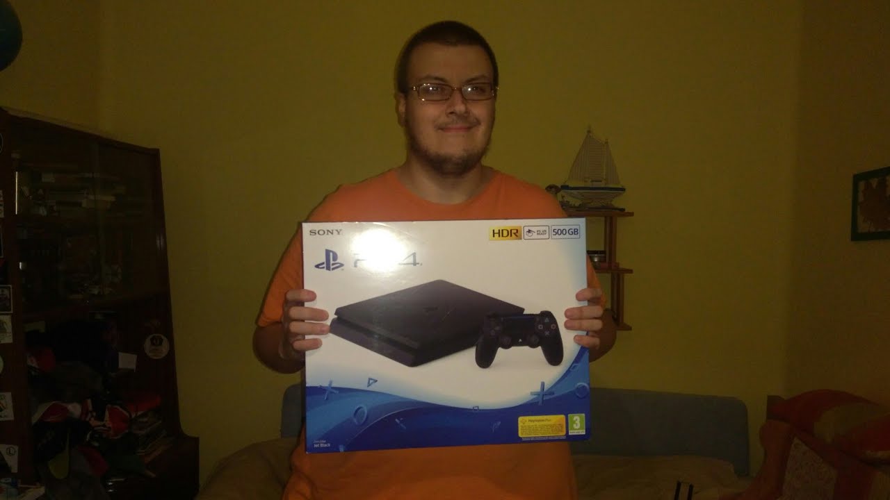 Unboxing PlayStation 4 Slim - YouTube