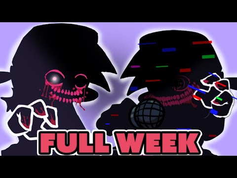 Friday Night Funkin' Corrupted Tankman VS EVIL Boyfriend Corrupted FULL WEEK