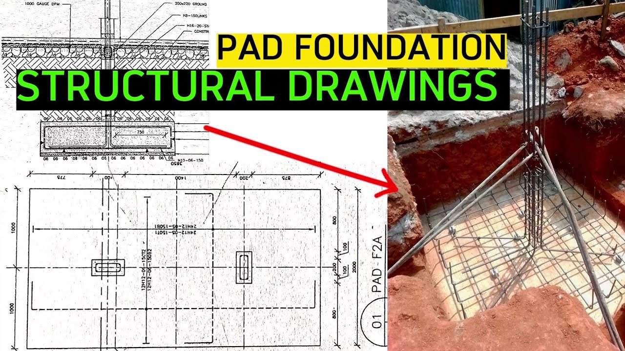 How to Read Footing Drawings - A Step by Step Guide - YouTube