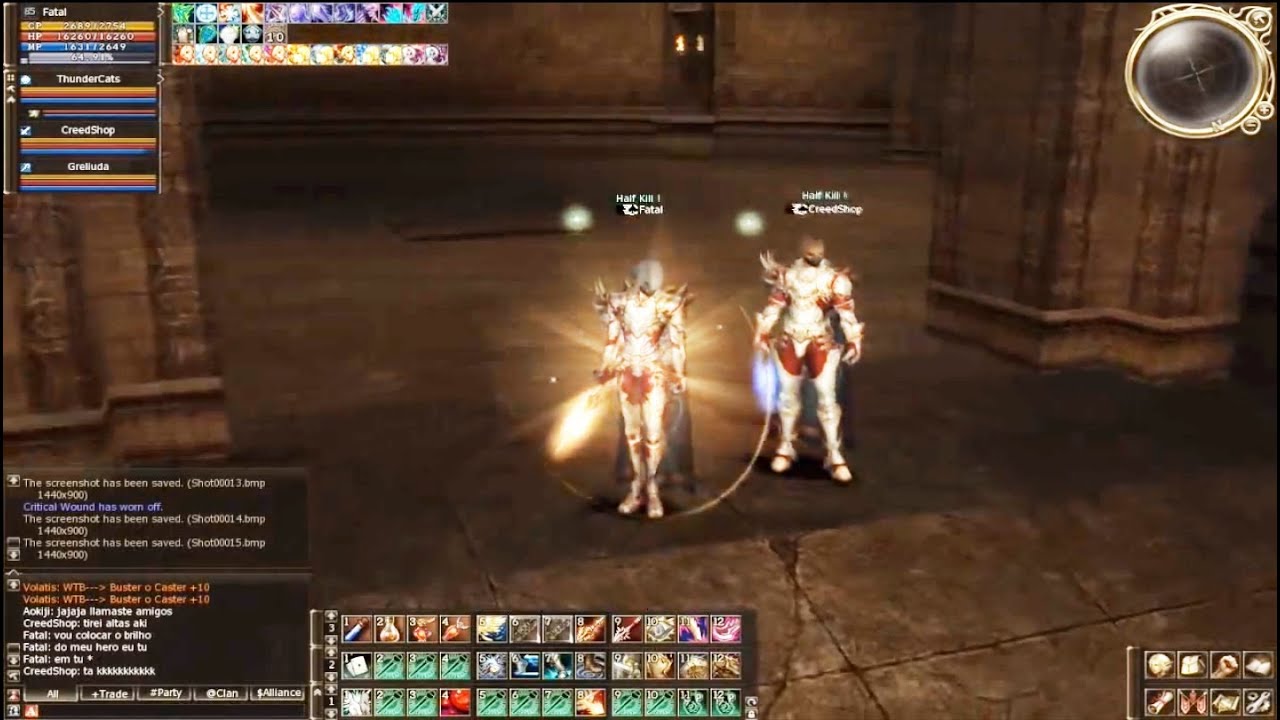 Lineage II Gracia Final Ghost Hunter PVP - YouTube