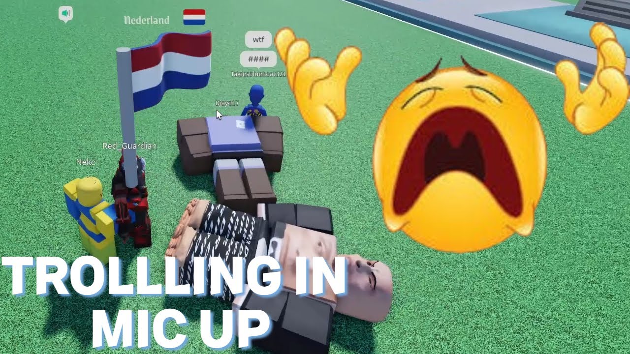 Trolling people for 2 MINUTES AND 24 SECONDS In Roblox Mic Up... - YouTube