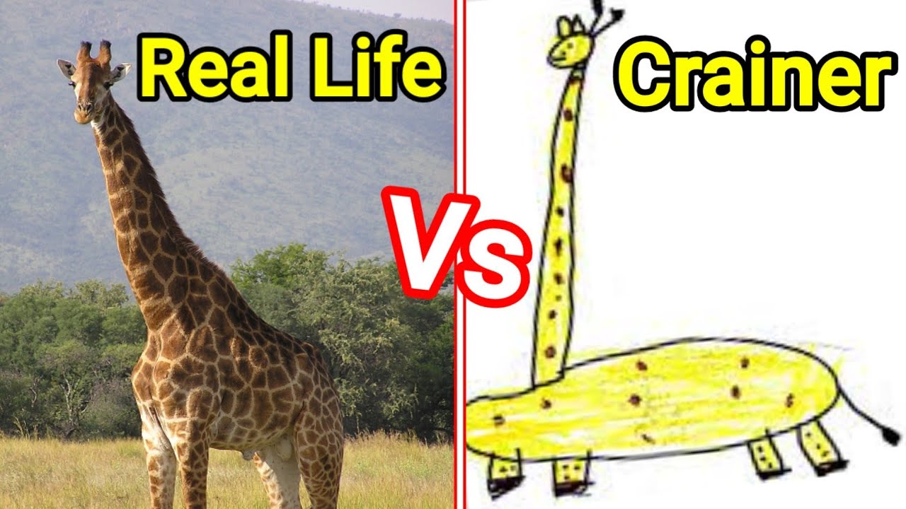 Crainer Drawing a GIRRAFE Be Like - YouTube
