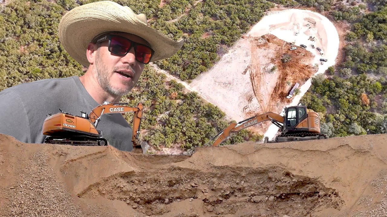 Changed My Mind… Tearing Down My Berm!!! - YouTube