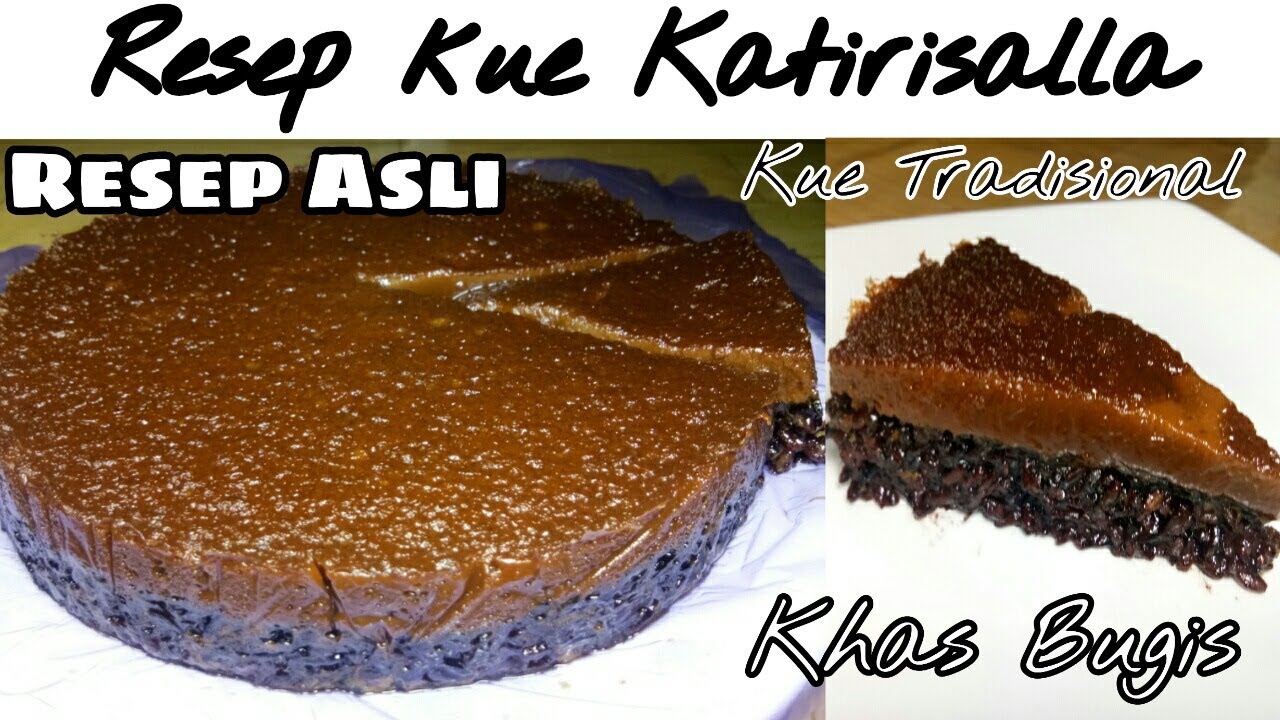 Resep asli Kue Tradisional Khas Bugis (KatiriSalla/ Cella Ulu) - YouTube