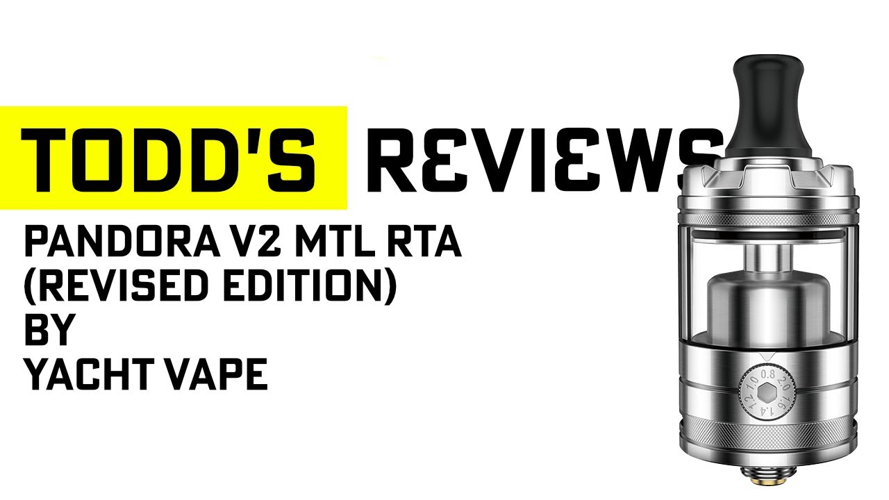 Pandora v2 MTL (updated version) RTA by Yacht Vape - YouTube